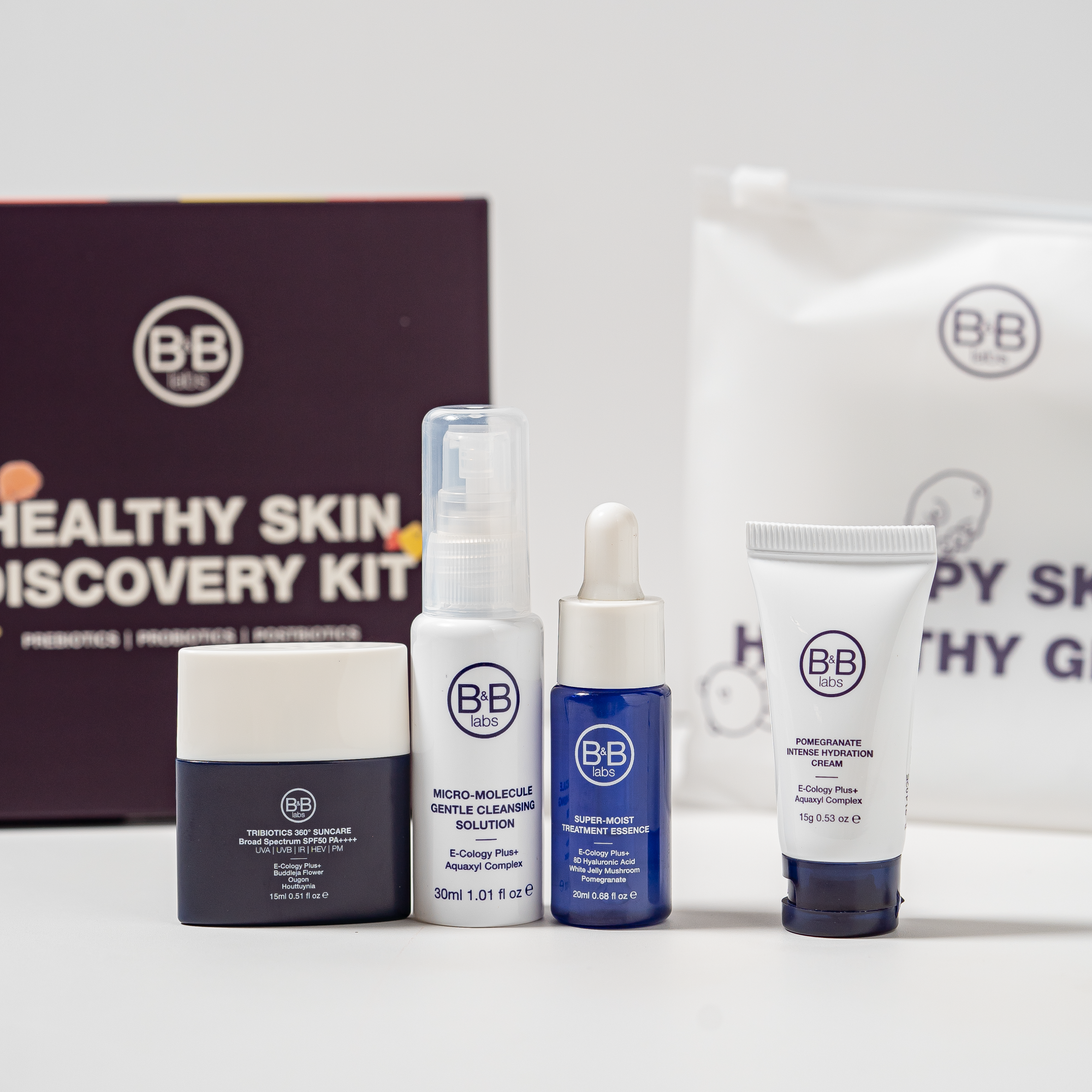 Healthy Skin Discovery Kit | Complete Travel Kit – B&B Labs